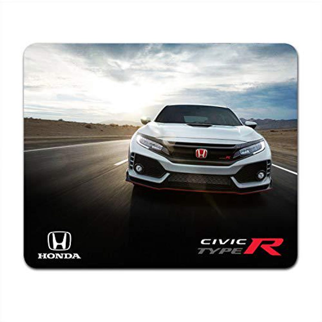 Ipick Image for Honda Civic Type-r in White Front View Racing Graphic ...