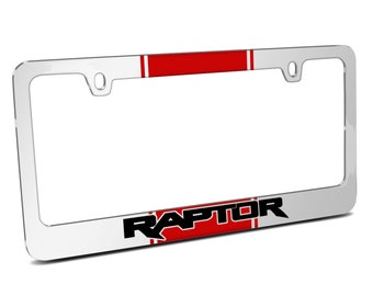Ford Raptor License Plate Frame - Etsy