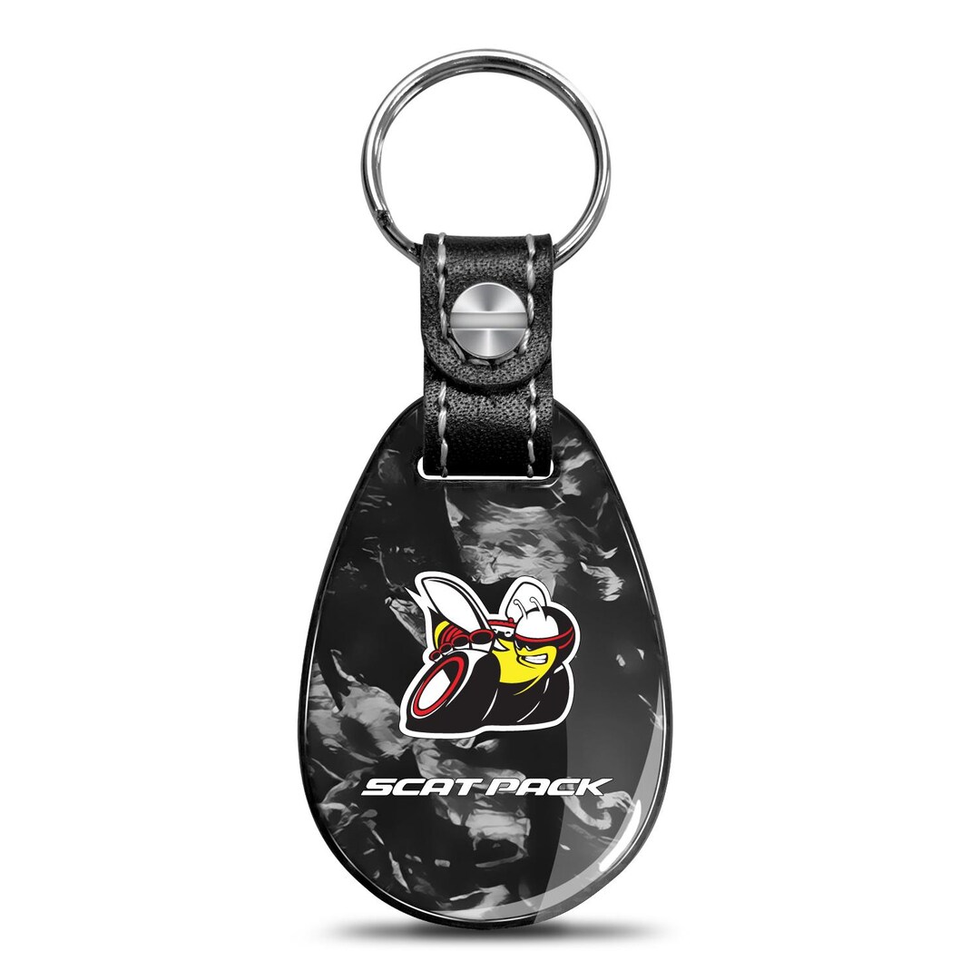 Ipick Image for Dodge Scat-pack LED Printed on Real Forged Carbon Fiber ...