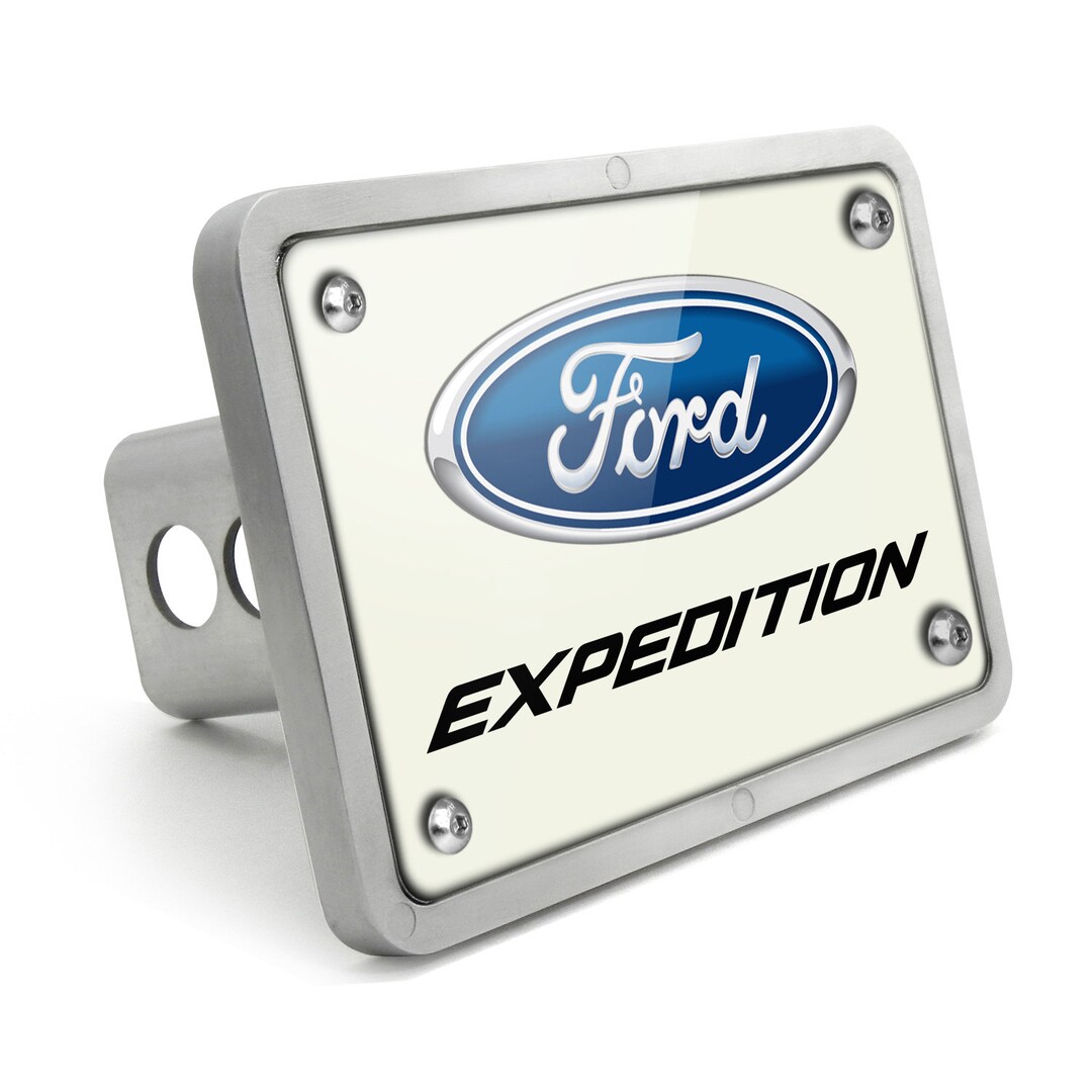 Ipick Image Made for Ford Expedition UV Graphic White Plate Billet ...