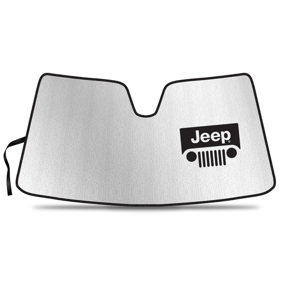 Ipick Image Made for Jeep Compass 2017 to 2022 Custom Fit Silver Reflective Bubble Roll up Auto Windshield Sun Shade Official Licensed Etsy