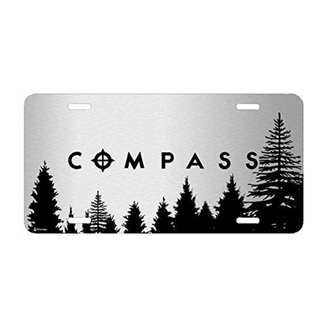 Ipick Image for Jeep Compass Forrest Sillhouette Graphic Brush Special ...