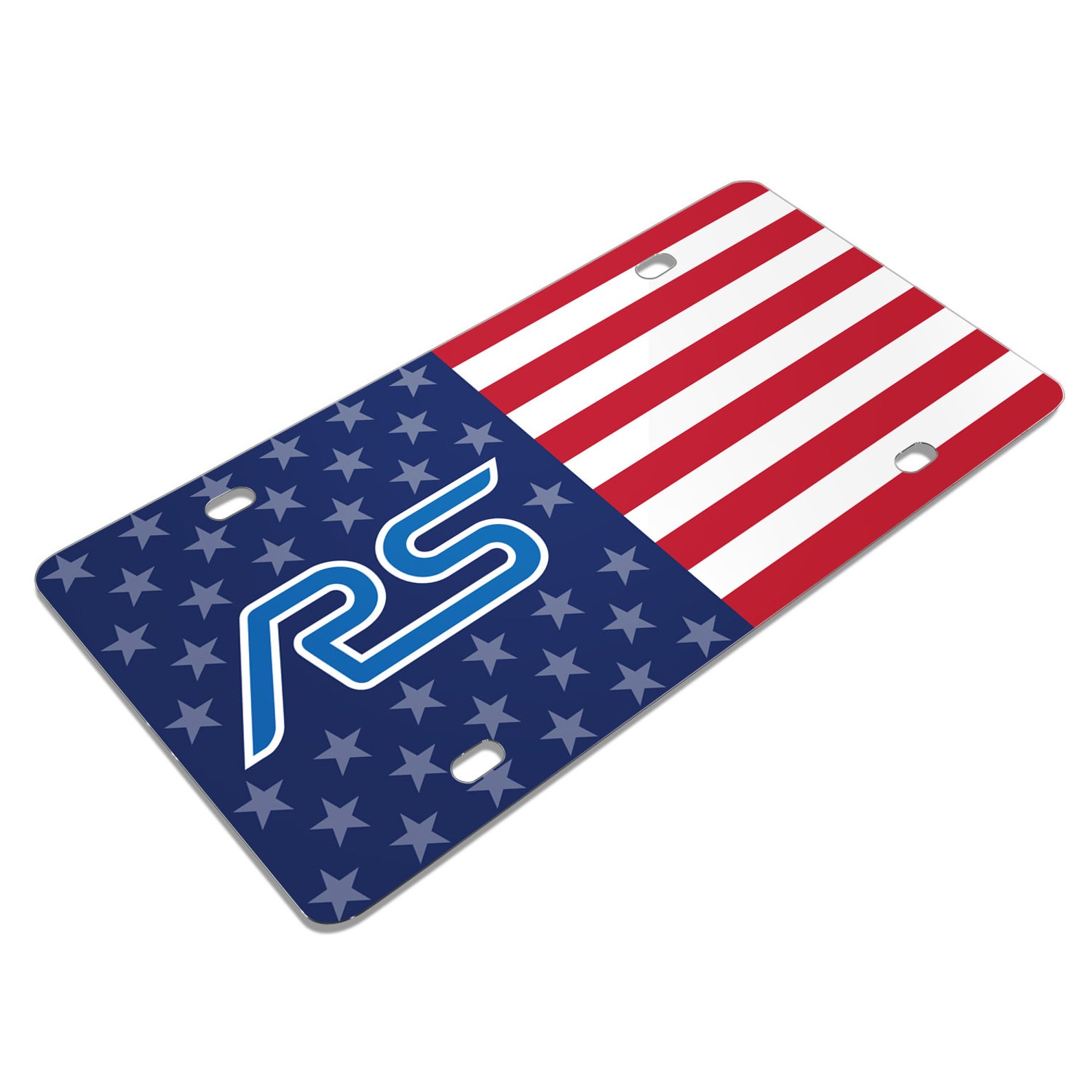 Ipick Image Made for Ford Focus RS Logo USA Flag Graphic on | Etsy