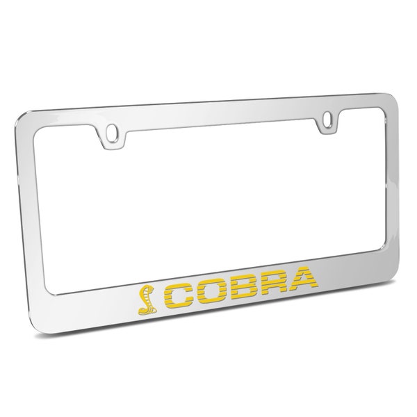 Cobra License Plate Frame - Etsy