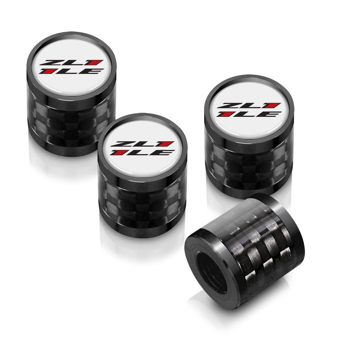 Chevrolet Camaro ZL1-1LE Logo in White on Real Carbon Fiber Barrel ...