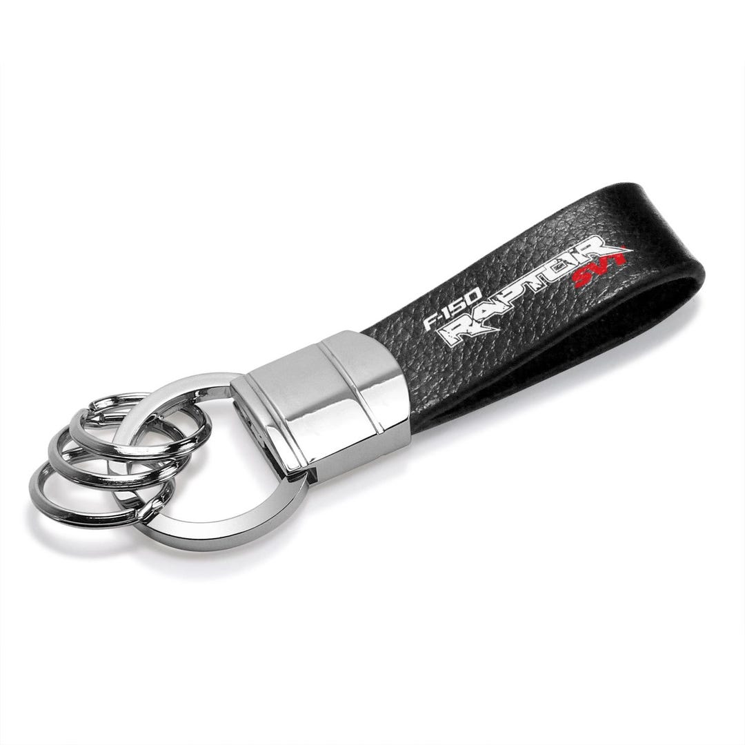 Ipick Image Made for Ford F-150 Raptor SVT Black Real Leather Strap ...