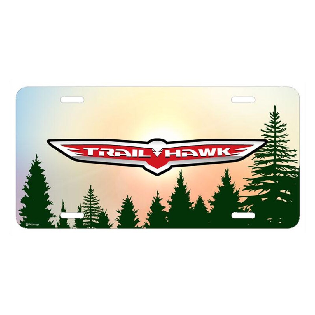 Ipick Image for Jeep Trailhawk Green Forrest Sillhouette Graphic ...