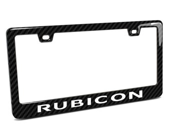 Jeep Rubicon License Plate Frame - Etsy