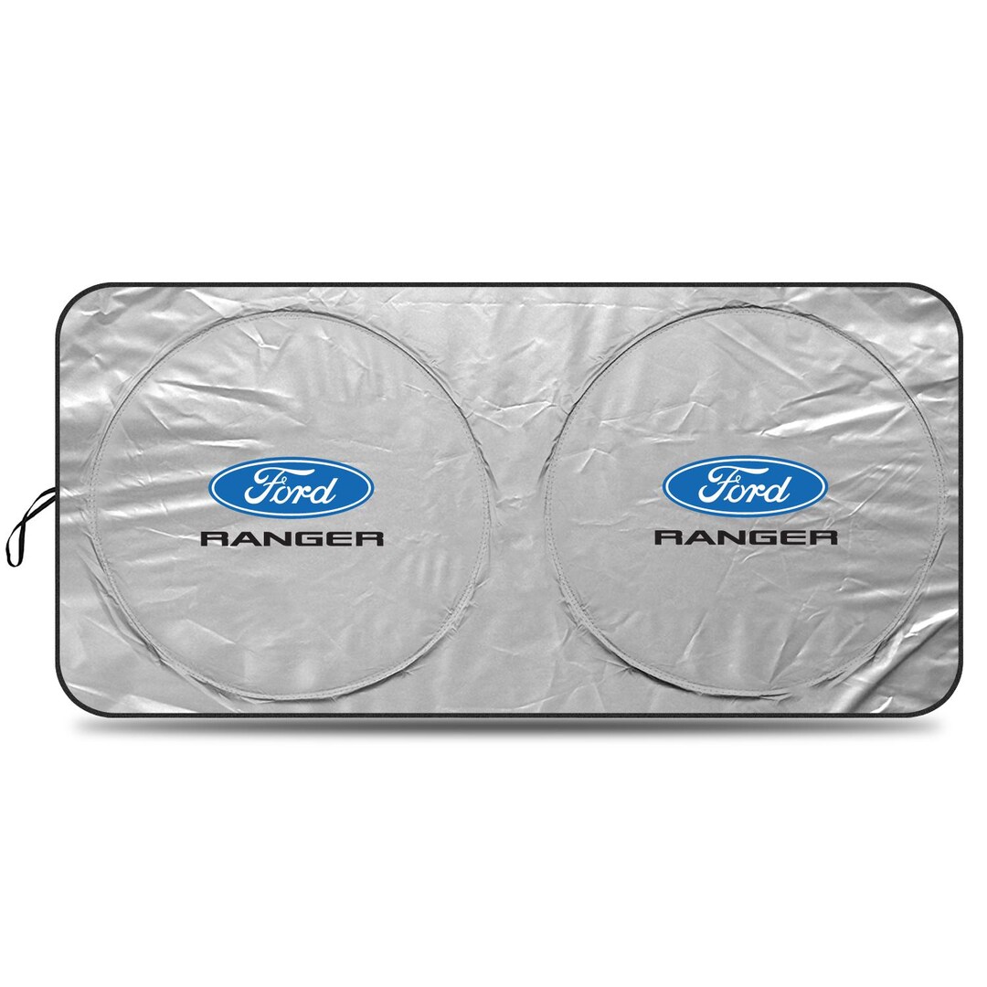 Ford Ranger Universal Fit One-piece Easy Folding Silver Reflective ...
