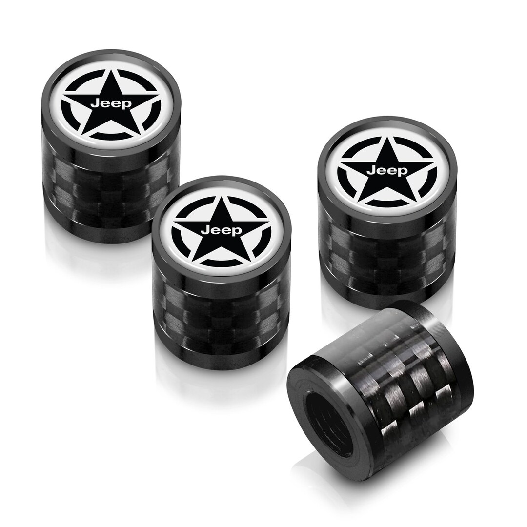 Jeep Willys Star Logo in White on Real Carbon Fiber Barrel - Etsy
