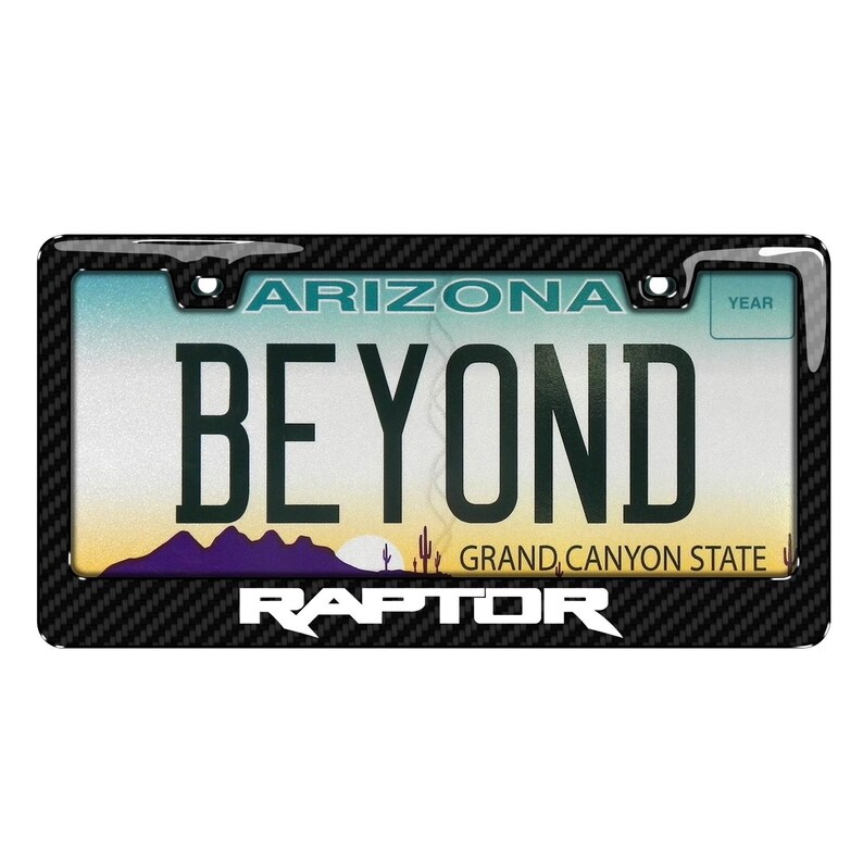 Ipick Image Made for Ford F-150 Raptor Black Real Carbon Fiber Finish ...