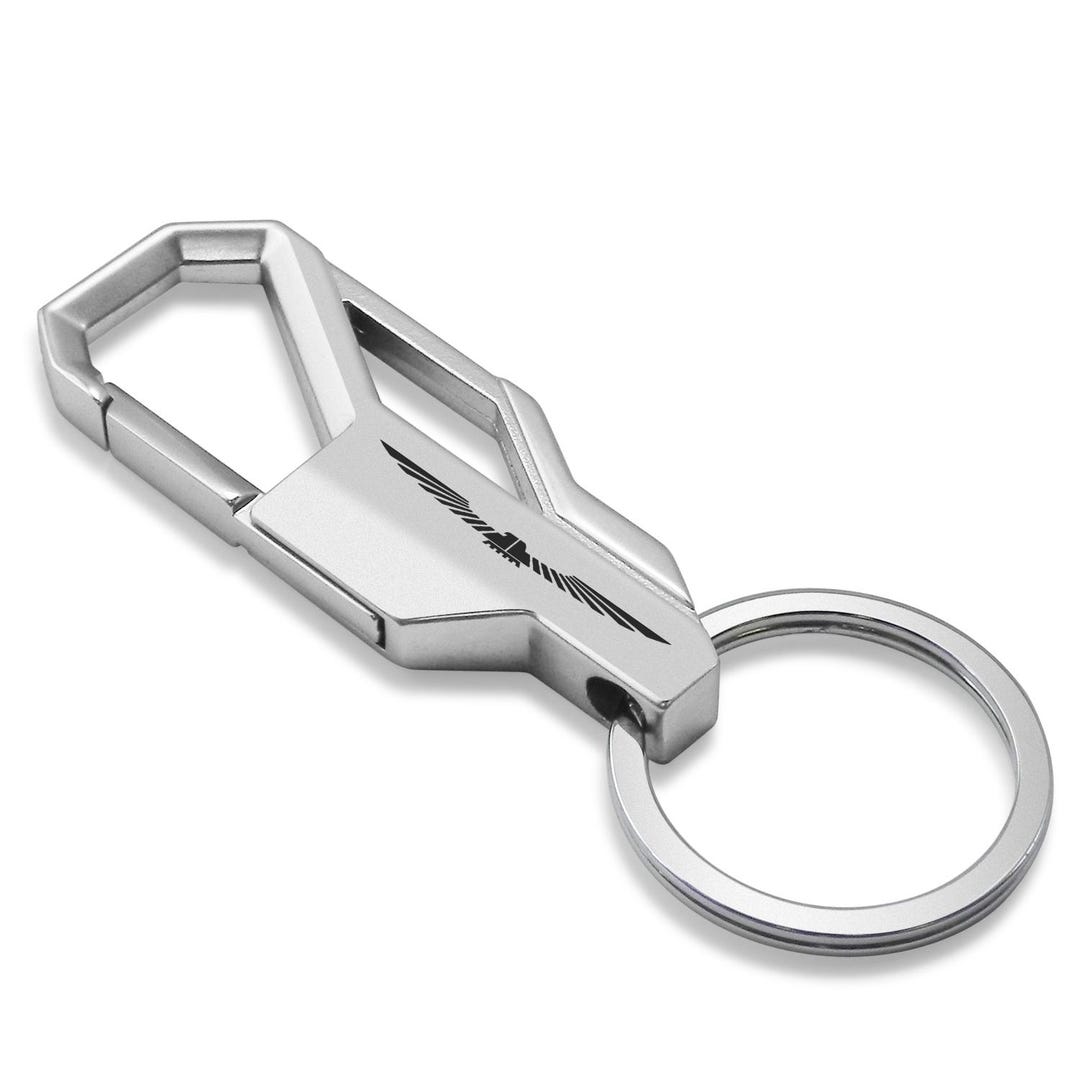 Ipick Image for Ford Thunderbird Silver Carabiner-style Snap Hook Metal ...