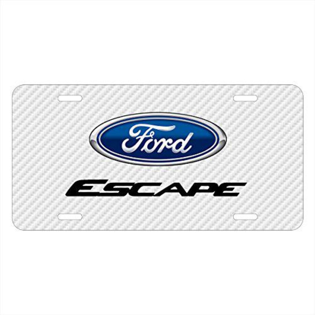 Ipick Image for Ford Escape White Carbon Fiber Look Graphic Special ...
