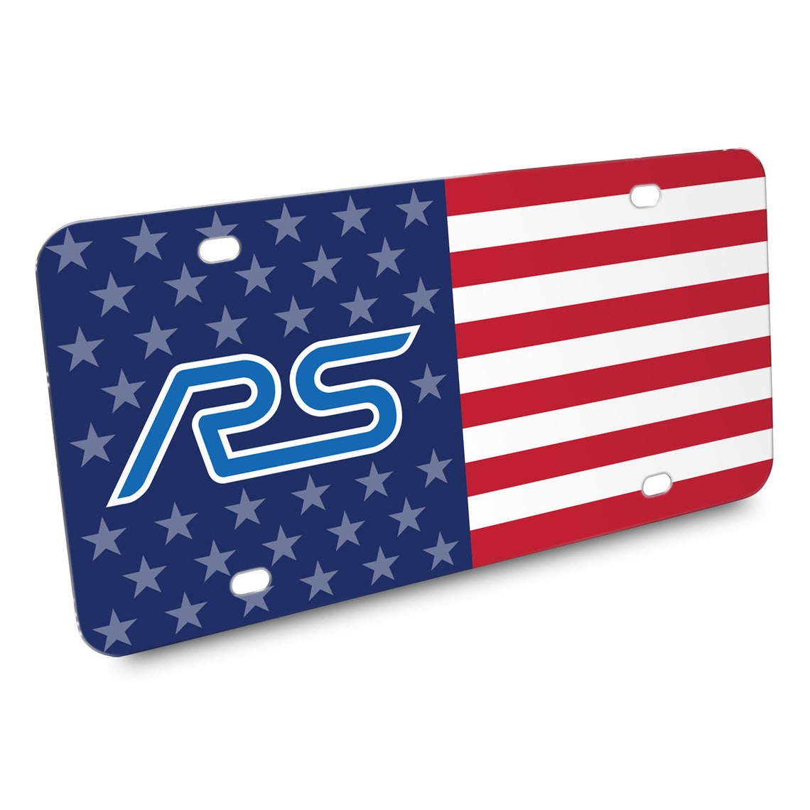 Ipick Image Made for Ford Focus RS Logo USA Flag Graphic on | Etsy