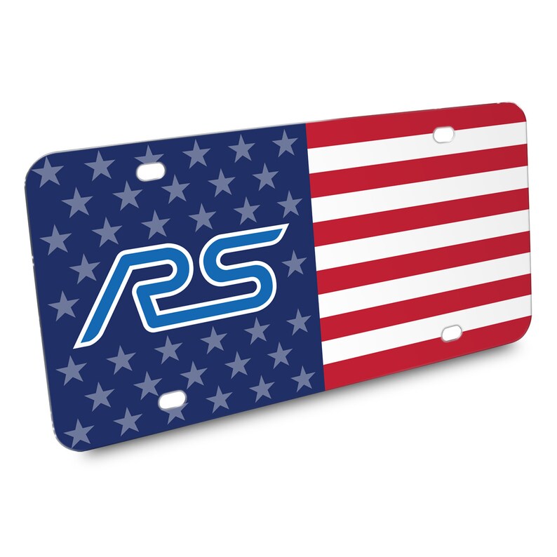 Ipick Image Made for Ford Focus RS Logo USA Flag Graphic - Etsy