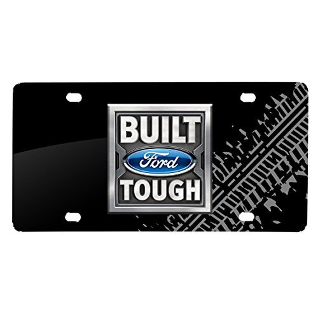 Ipick Image Made for Ford Built Ford Tough Tire Mark Graphic Black ...