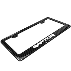 Ipick Image Made for Ford F-150 Raptor Black Real Carbon Fiber Finish ...