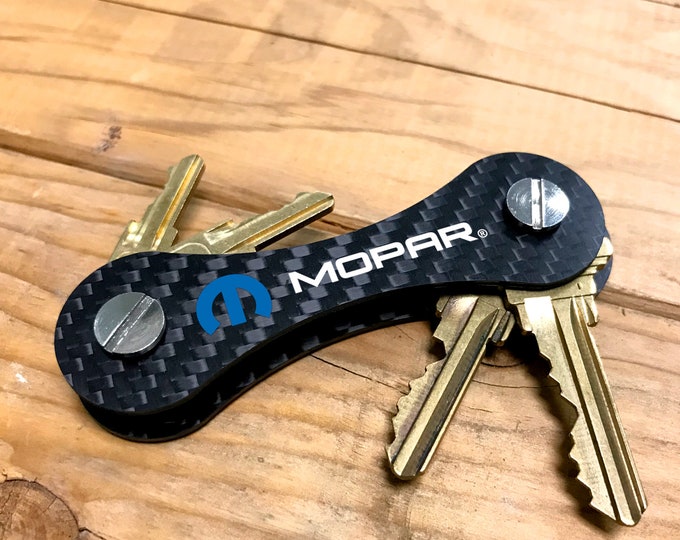 Ipick Image Made for Mopar Real Carbon Fiber Key Organizer Holder Key ...