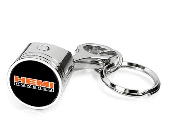 Engine Piston Keychain - Etsy