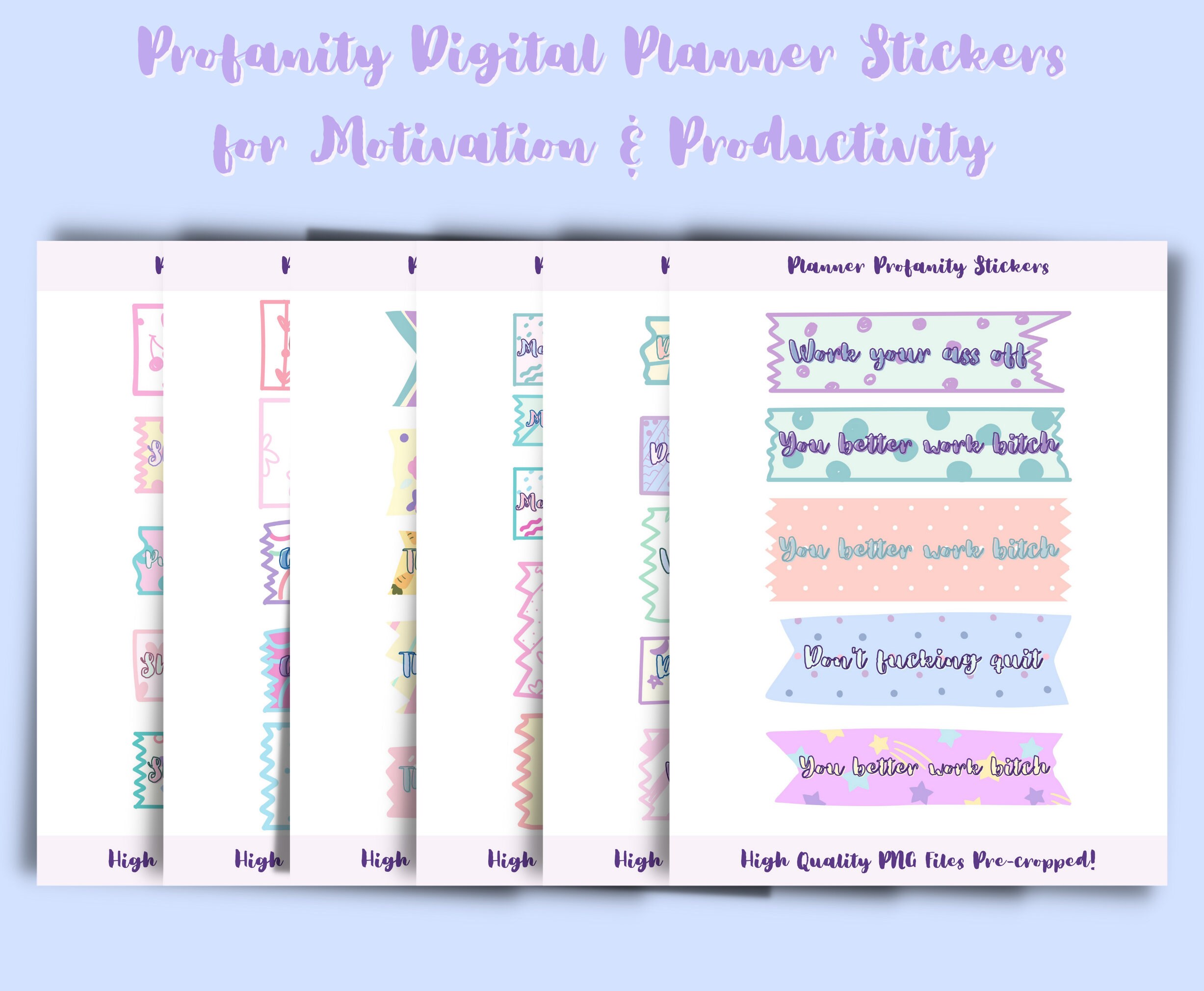 Digital Art & Collectibles Drawing & Illustration Cute Cursing Animals ...