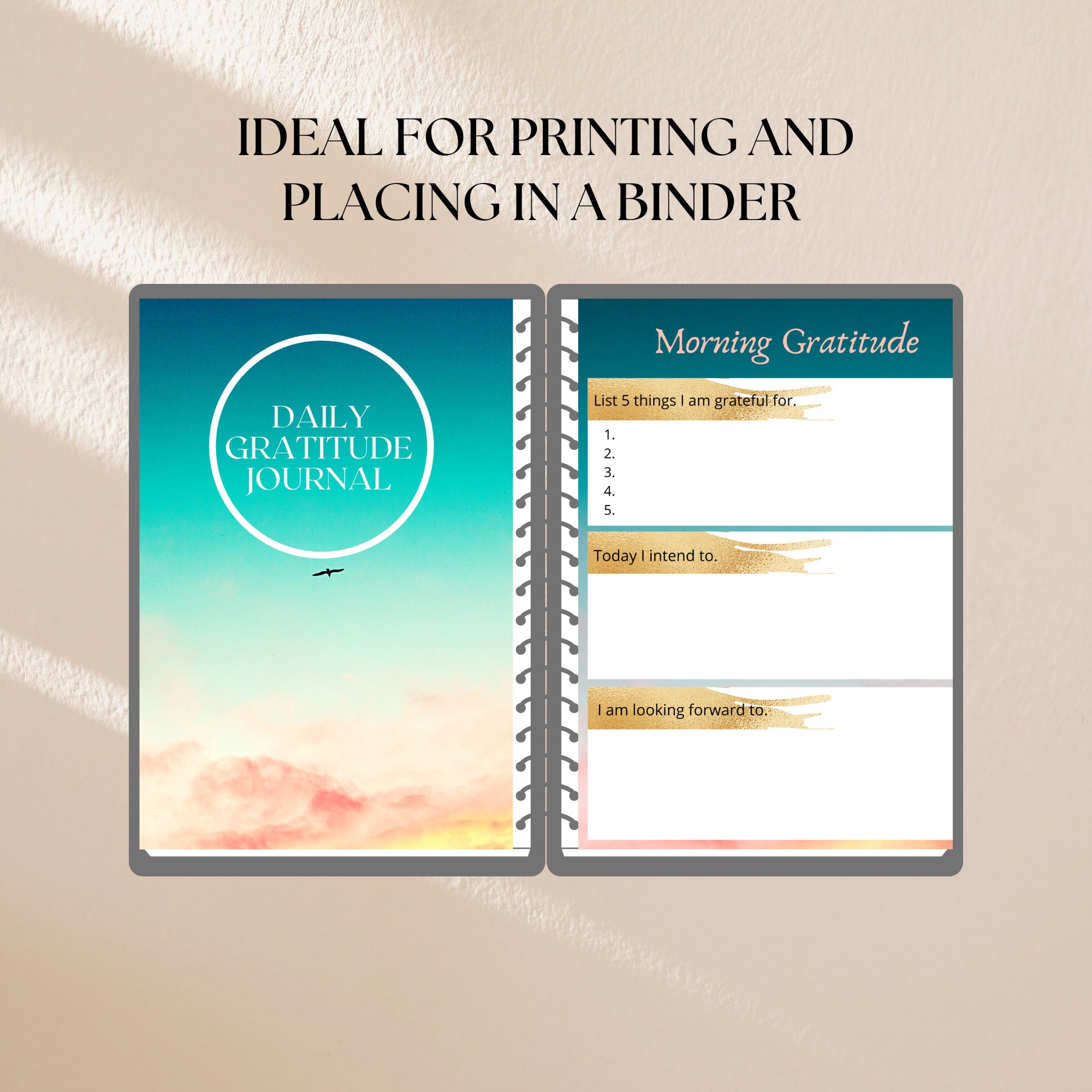 Gratitude Journal Printable Mindfulness Log Gratitude - Etsy