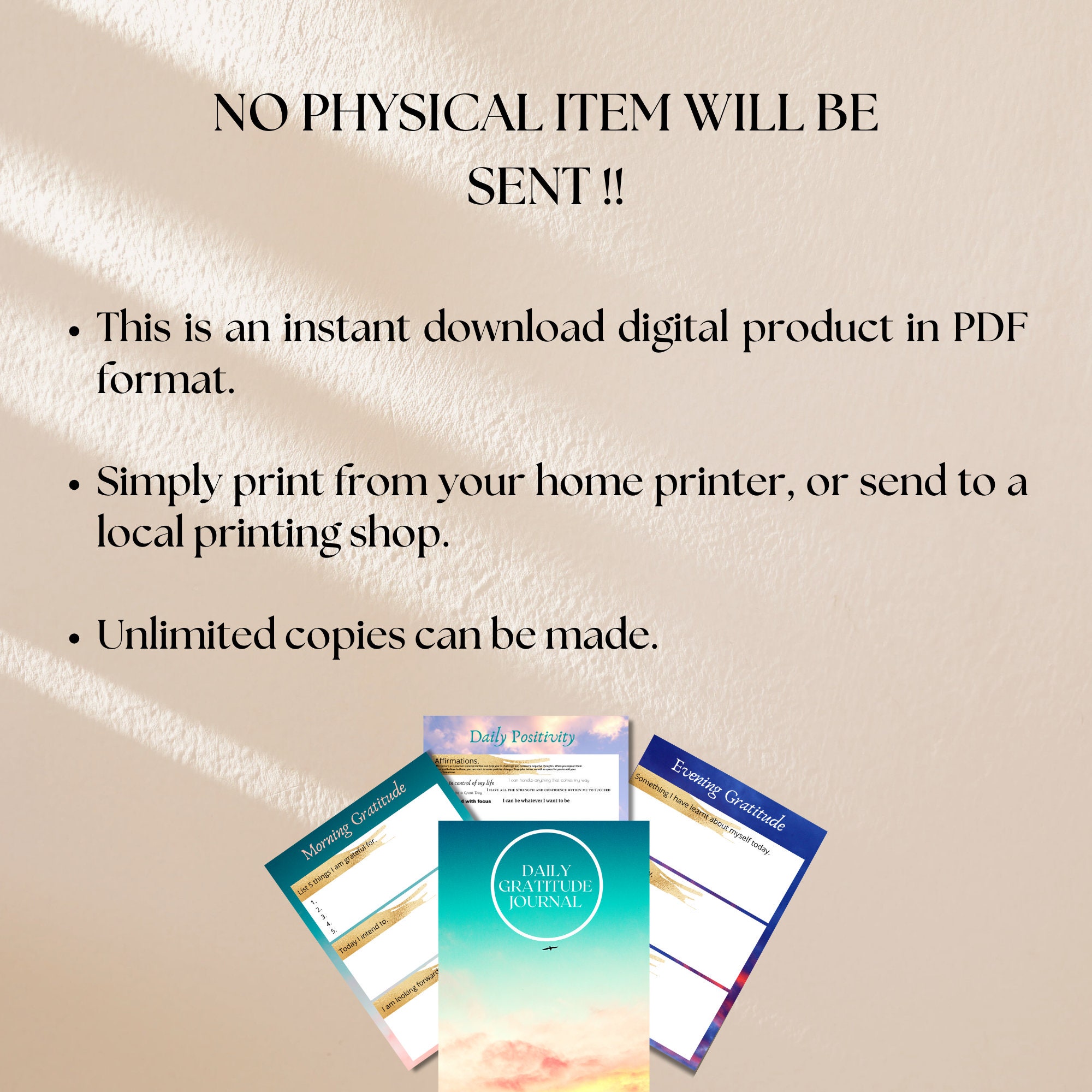 Gratitude Journal Printable Mindfulness Log Gratitude - Etsy