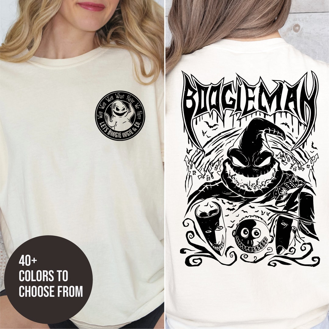 The Nightmare Before Christmas Boogie Man Shirt Halloween Boogie T ...
