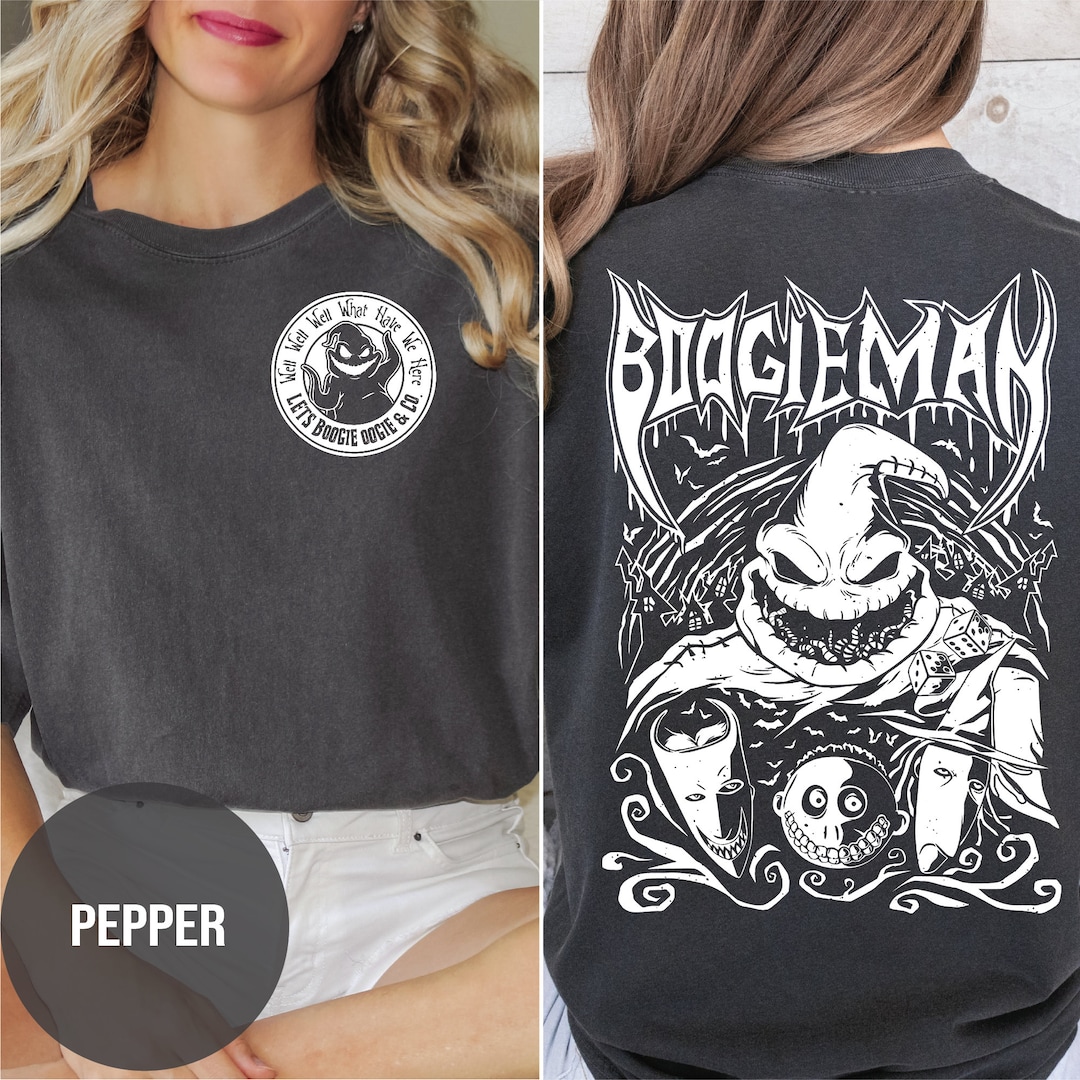 Boogie Man Shirt, Halloween Boogie T-shirt, the Nightmare Before ...
