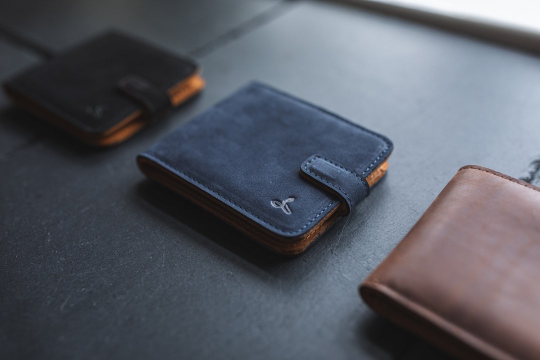 Snakehive - Vintage Leather Money Wallet - Genuine Leather Handmade ...