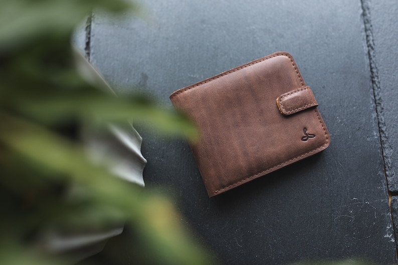 Snakehive - Vintage Leather Money Wallet - Genuine Leather Handmade ...