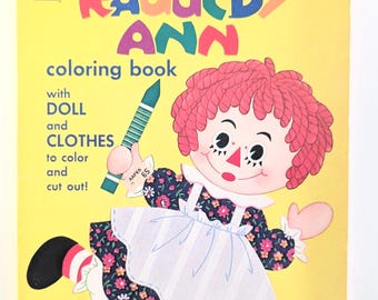 raggedy ann doll coloring pages