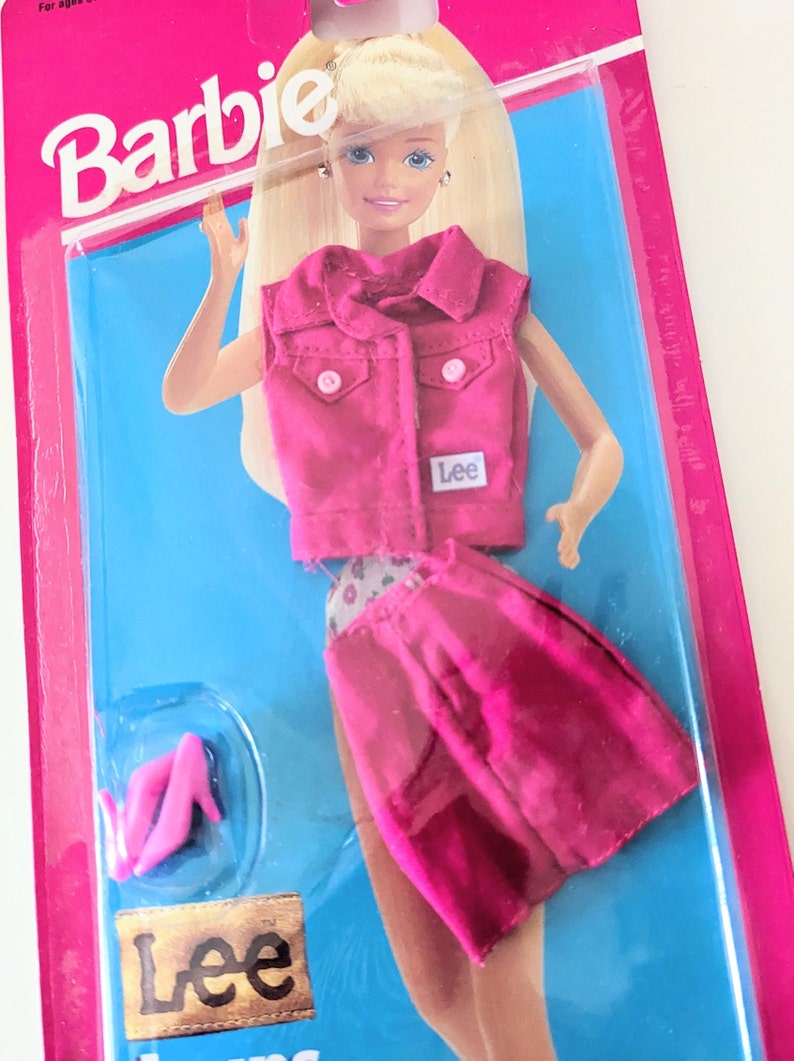 4 Vintage Barbie Lee Jeans Fashion Outfits by Mattel - Etsy