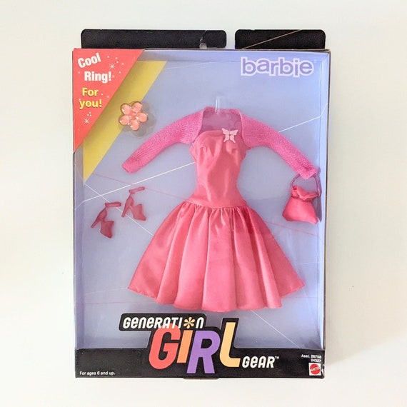 1999 Barbie Generation Girl Gear Pink Dress - Etsy