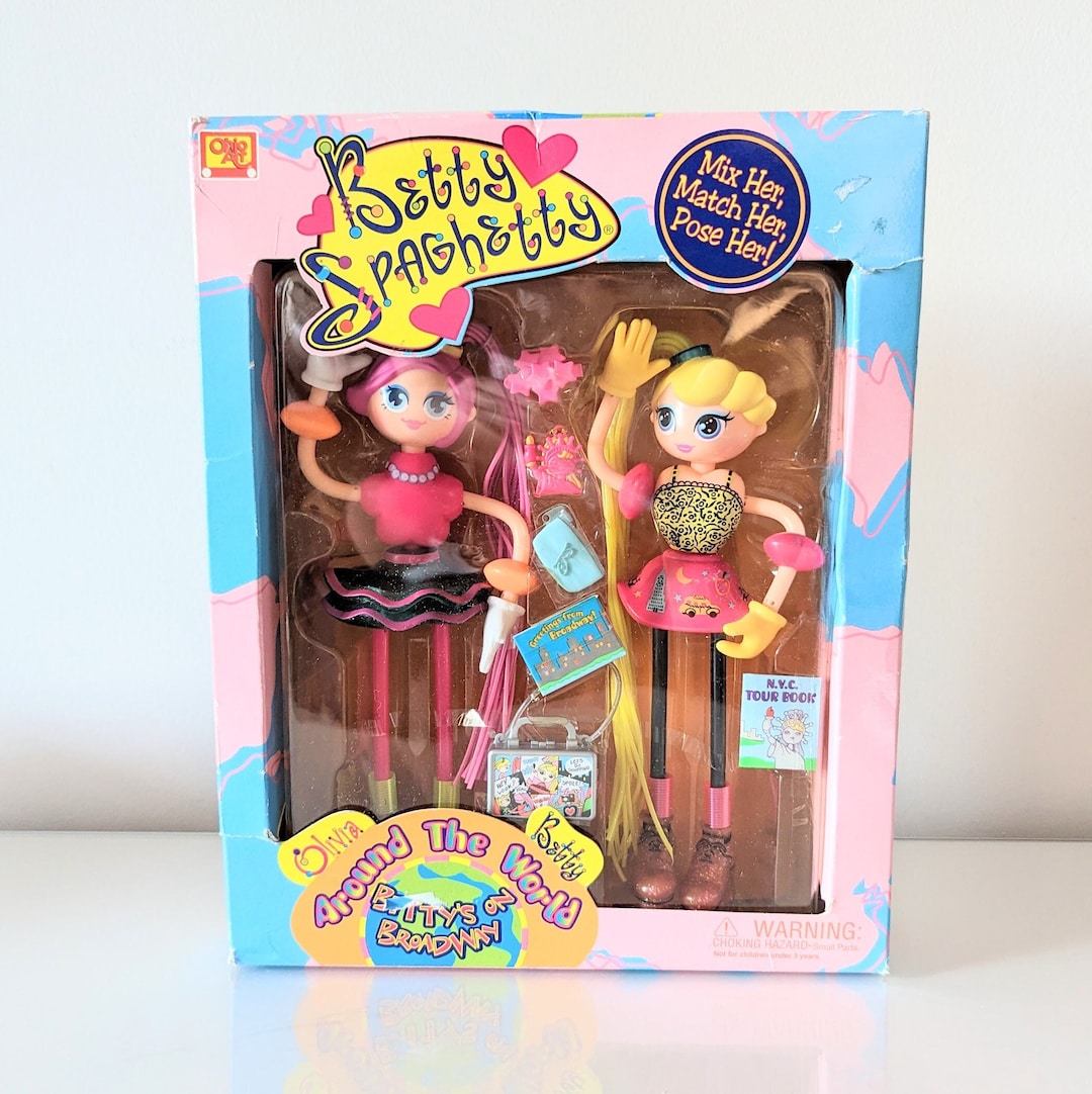 1999 Betty Spaghetty Around the World Betty's on Broadway - Etsy