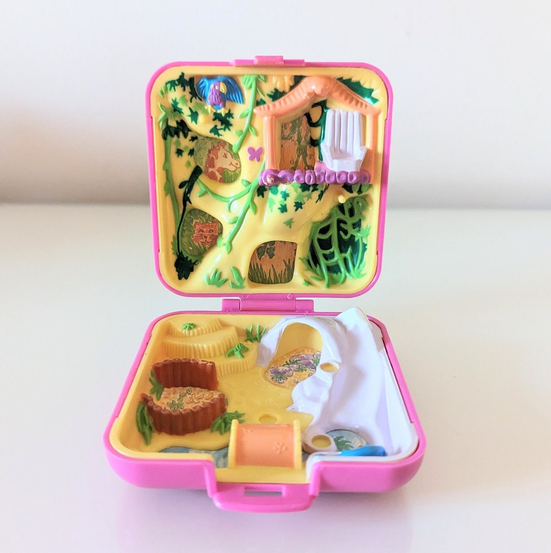 1989 Polly Pocket Wild Zoo World Compact, Bluebird Toys - Etsy