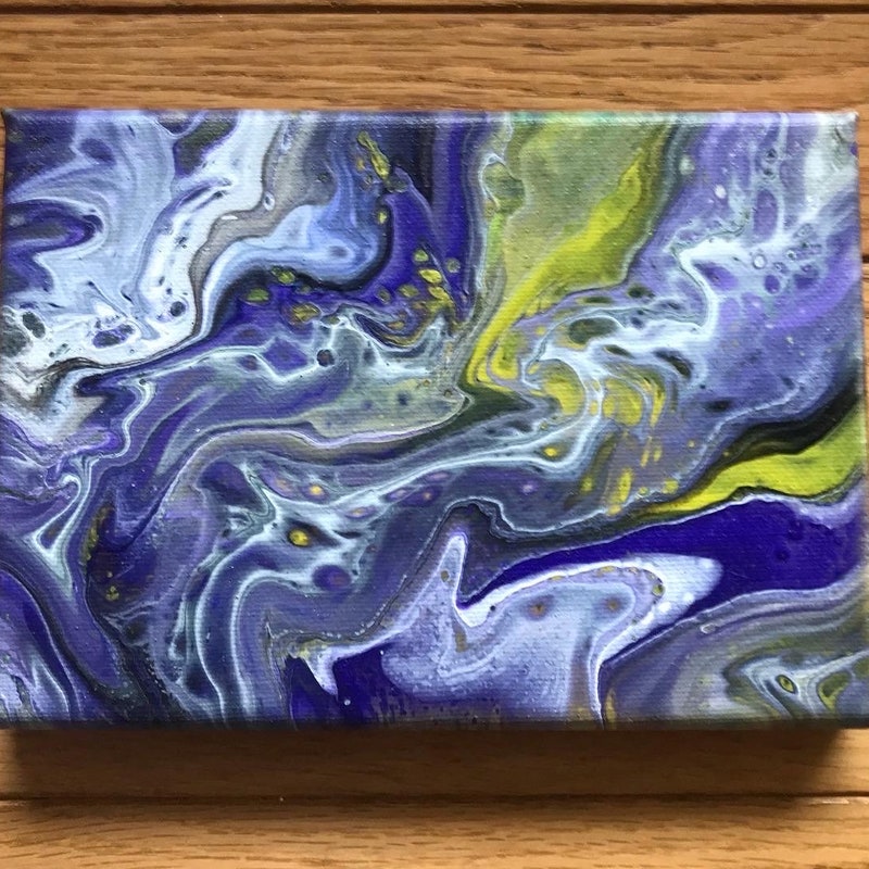 Pour Painting - Etsy