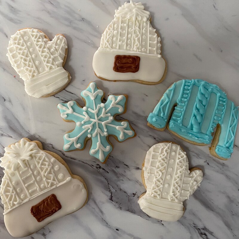Winter Sugar Cookies - Etsy