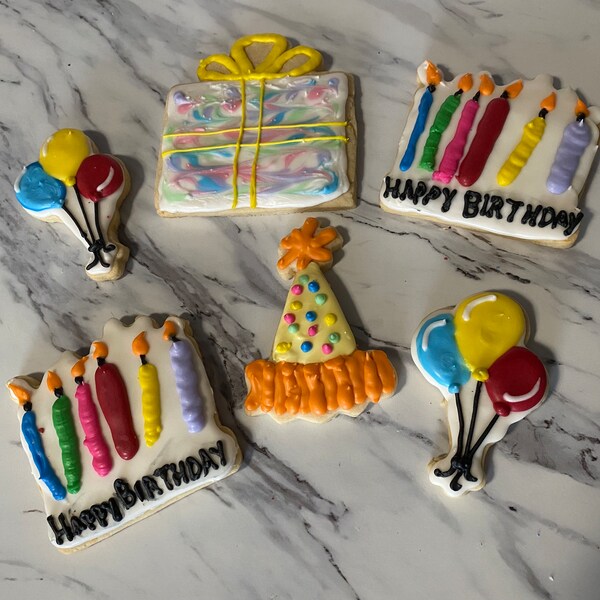 Decorated Sugar Cookies - Etsy