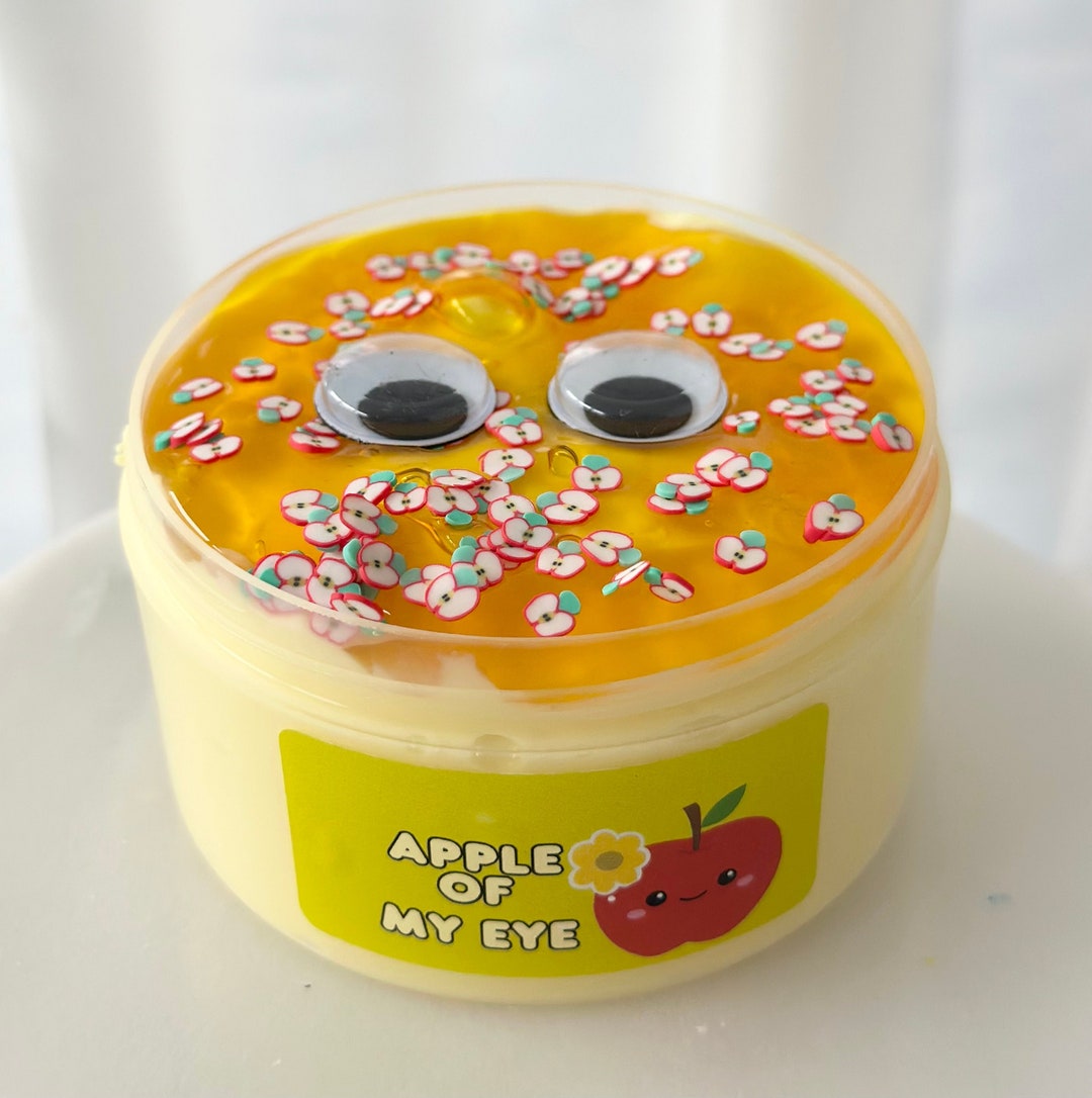 DIY Slime, Apple of My Eye, Thick and Glossy Slime - Etsy