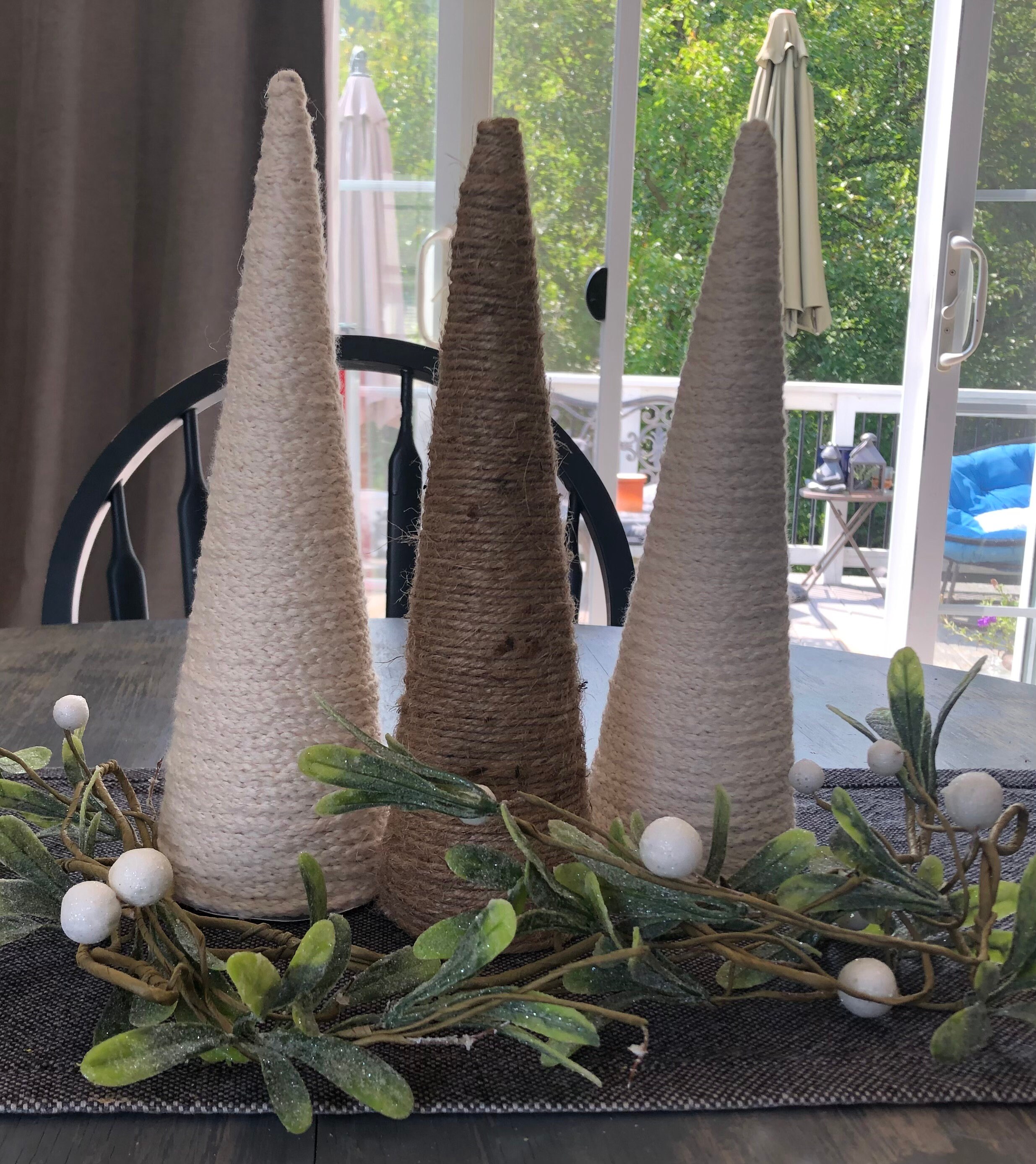 Neutral Tree Decor. French Country. Set of 3 - Etsy