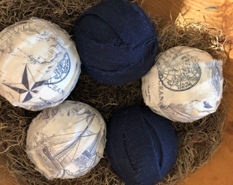 Nautical Balls - Etsy