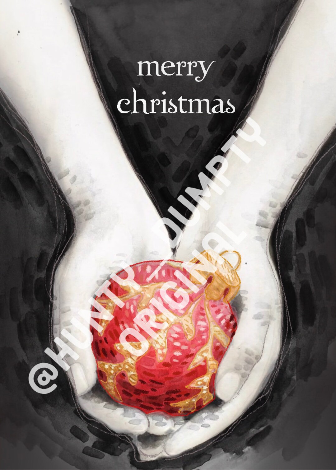 Twilight Book Cover Christmas Card - Etsy