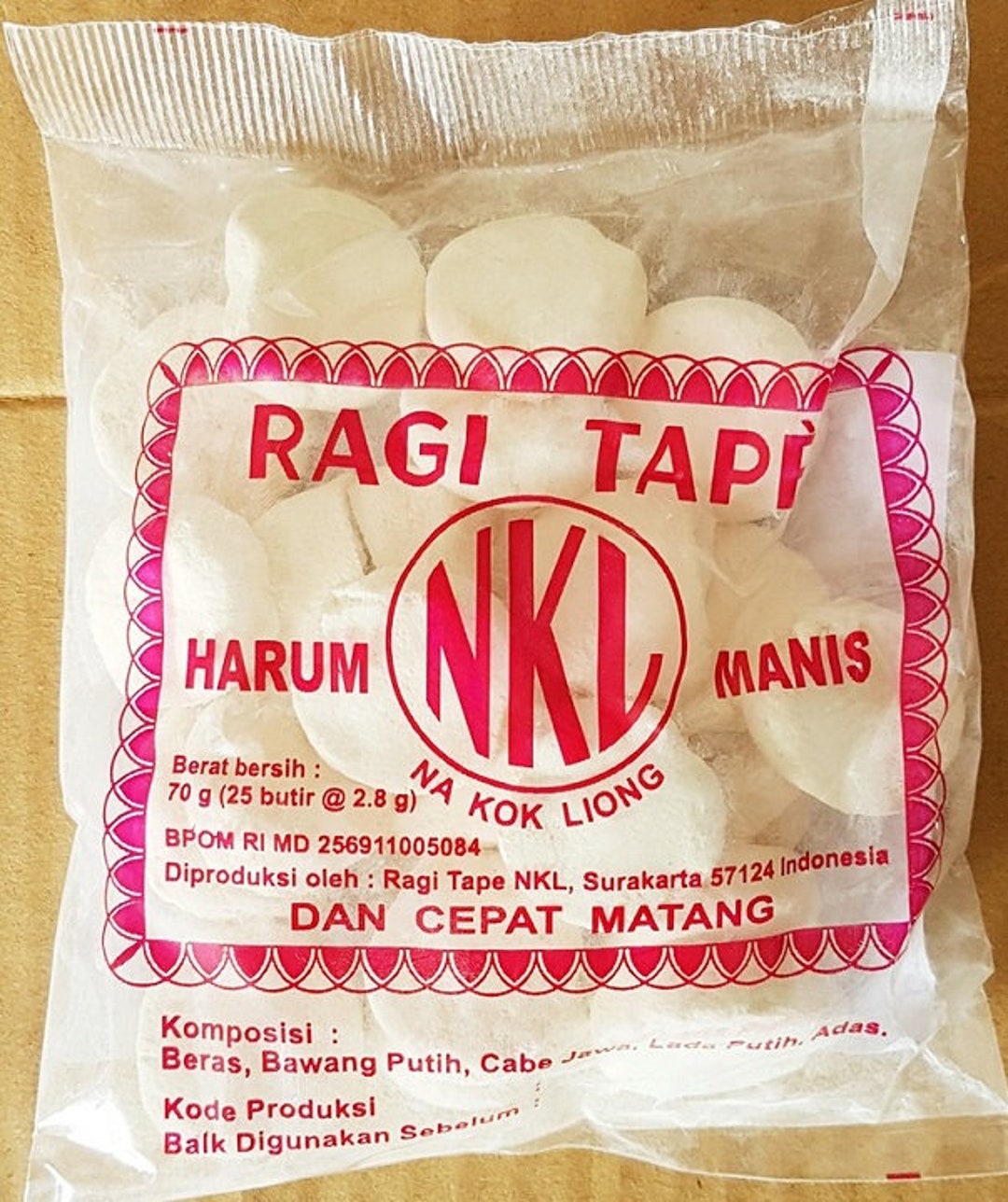 Ragi Tape/tapai Starter/yeast - Etsy