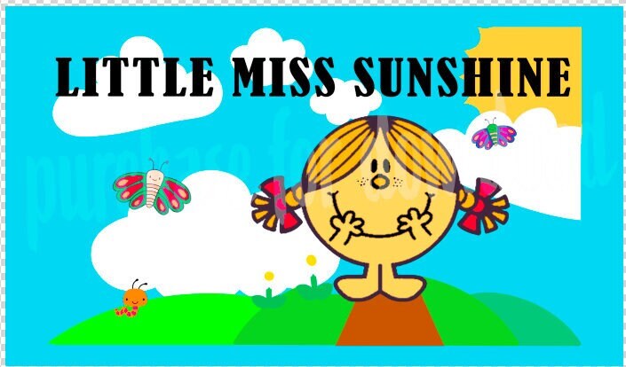 Miss Sunshine License Plate Graphic - Etsy