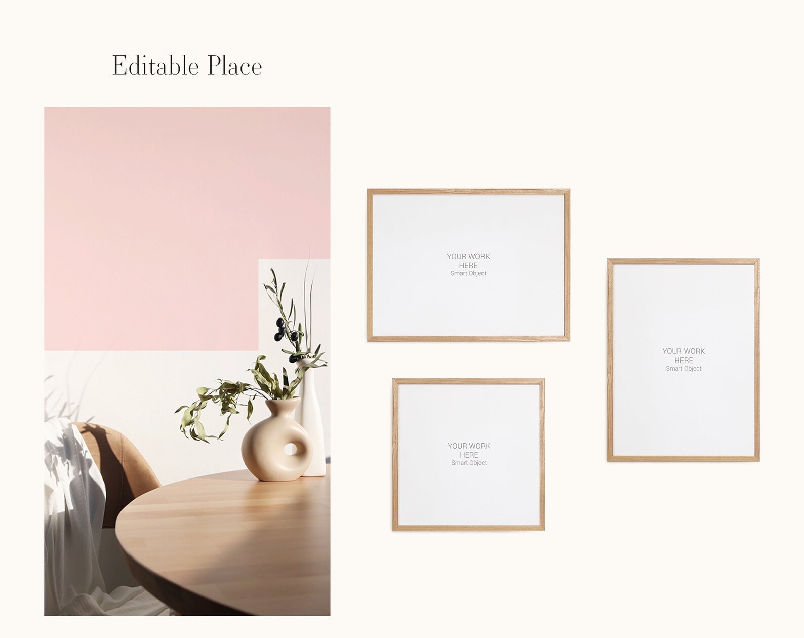 Customizable Video Mockup Moveable Photo Frames Mockup - Etsy