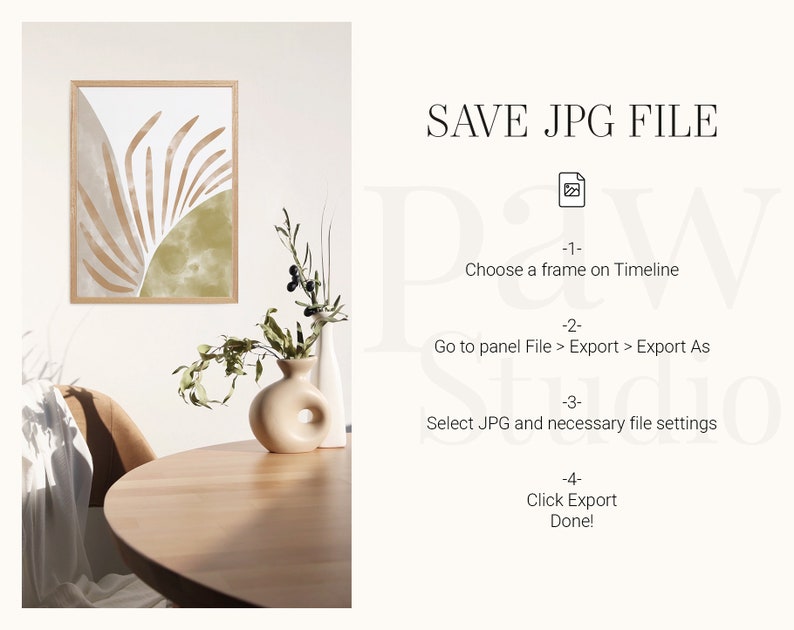 Customizable Video Mockup Moveable Photo Frames Mockup - Etsy