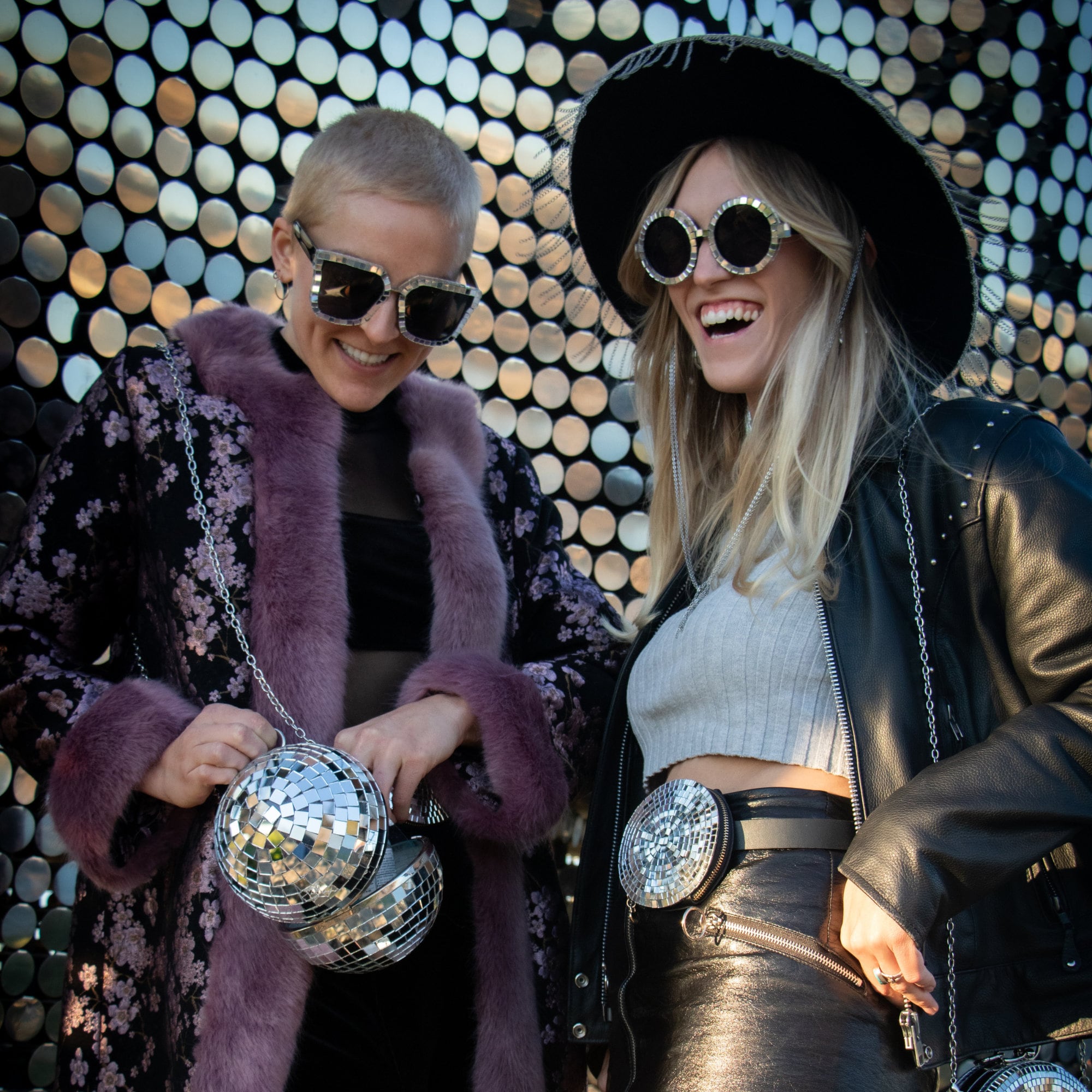 Shiny Disco Ball Crossbody and Clutch | Disco Purse | Disco Wedding ...