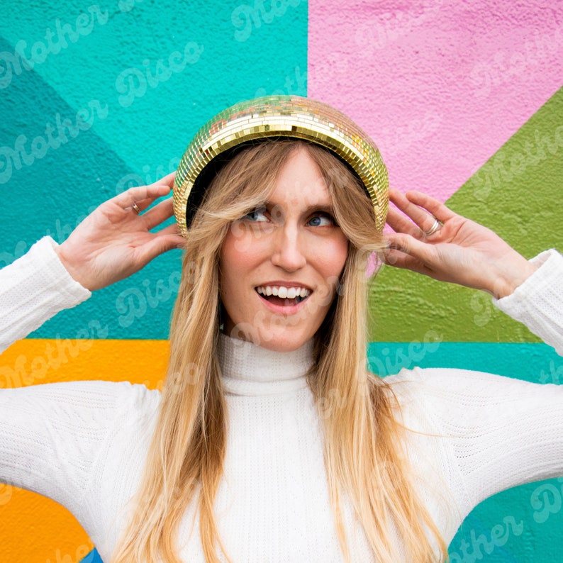 Disco Ball Beret | Mirrorball Hat | Disco Hat | Disco Festival | Party ...
