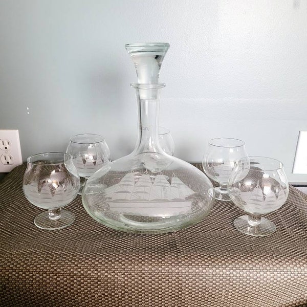 Ship Decanter - Etsy