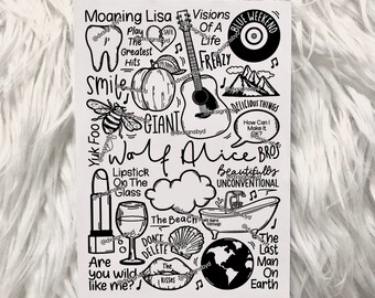 Wolf Alice Poster | Etsy UK